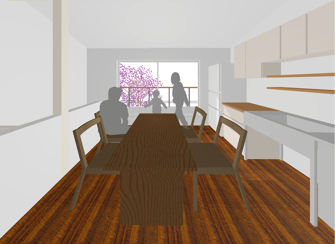 企画住宅 小さな家 LWH = 志田建築設計事務所 東京 中野区